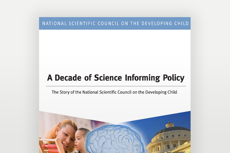 A Decade of Science Informing Policy: The Story of the National ...